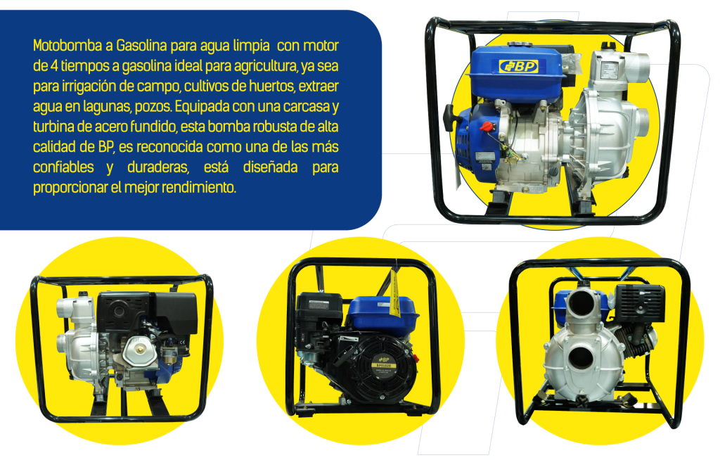 Bomba de Gasolina Caudal – RCH Maquinarias